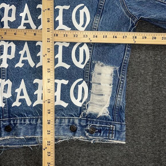 Levi's | Jackets & Coats | Kanye West Pablo Levis Jacket Tlop Tour ...